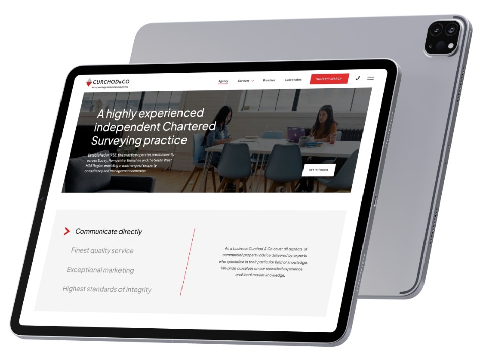 Curchod & Co case study | Website Design & Build