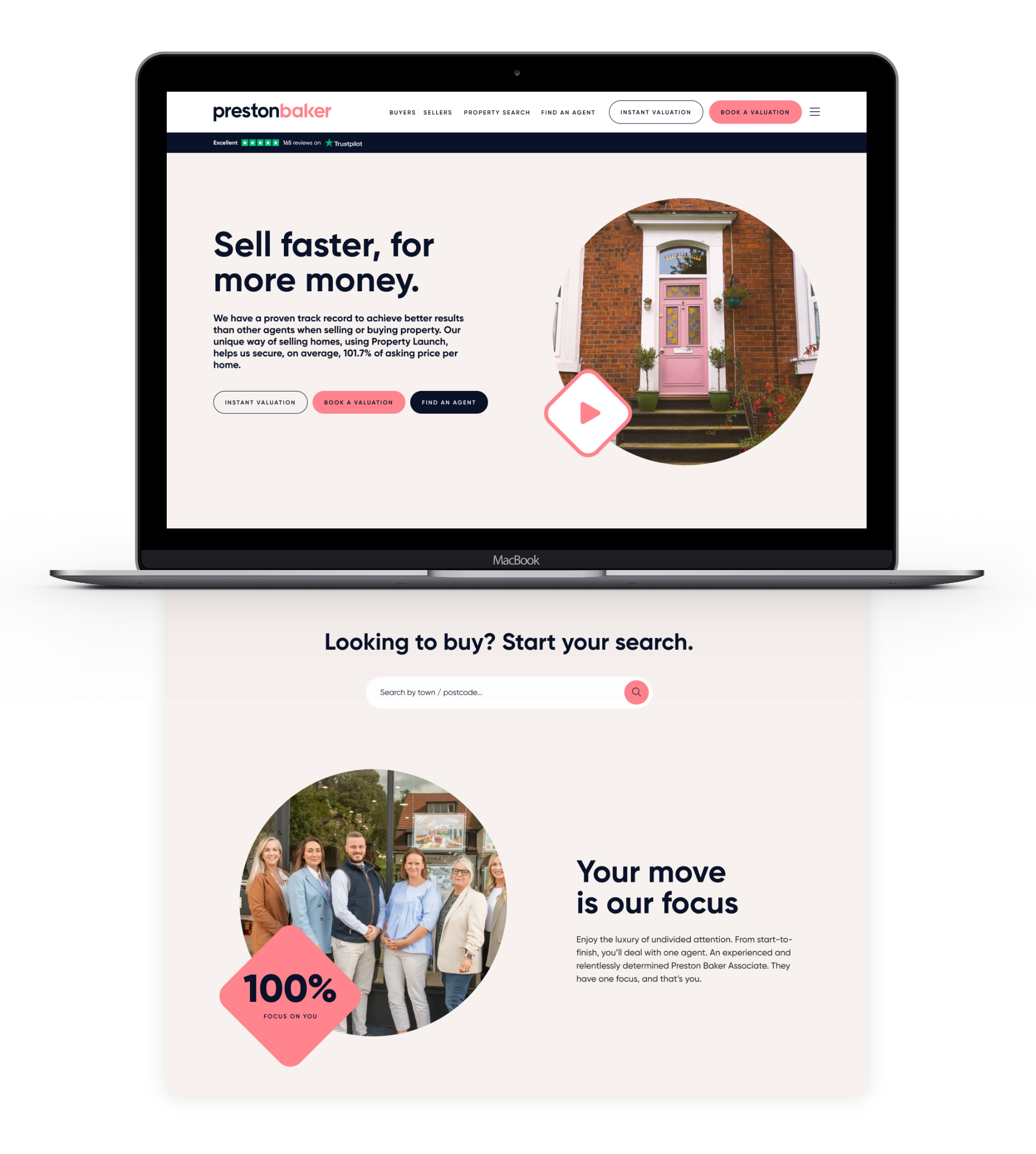 Preston Baker case study | Brand & Strategy, Website Design & Build